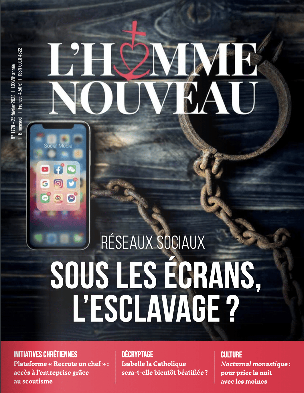 L'Homme Nouveau n° 1778 - Le Club de la Presse